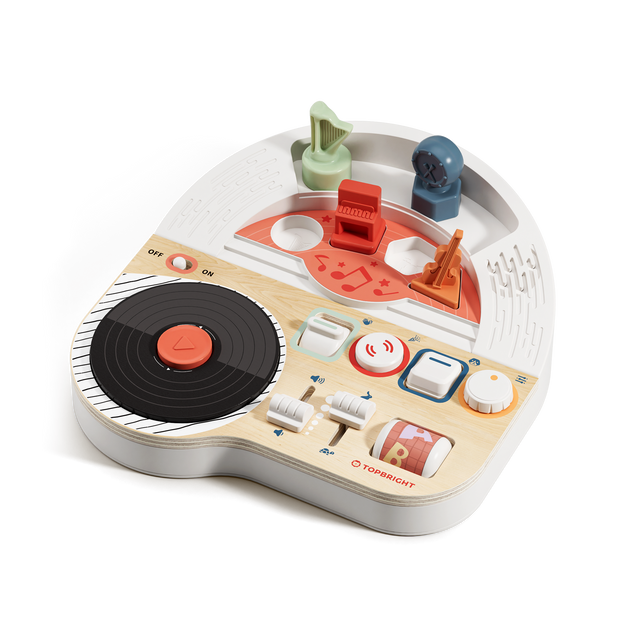 Music Busy Board Montessori Toy | Sensory & Musical Learning